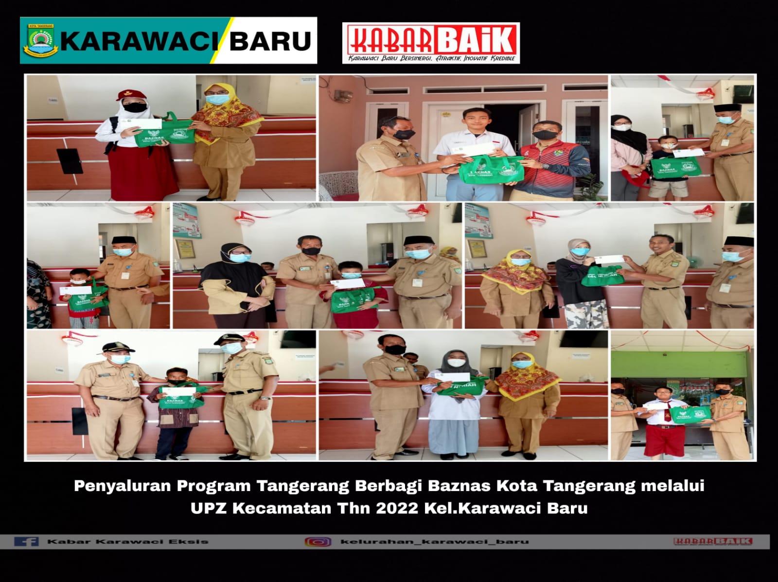 KEC KARAWACI | Program Tangerang Berbagi melalui UPZ Kecamatan